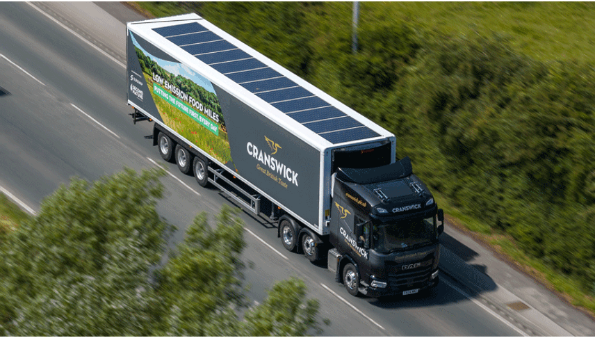 Cranswick rolls out solar electric refrigerated trucks - edie