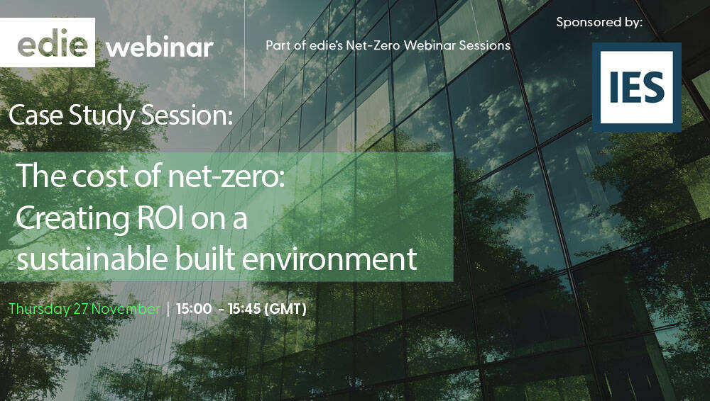 The edie Net-Zero Leadership Sessions - edie