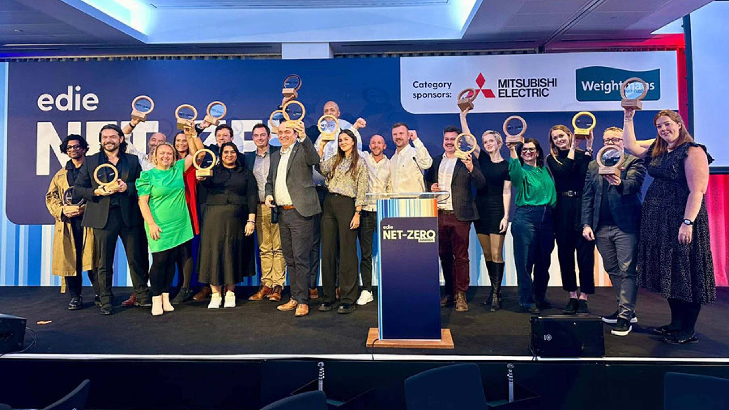 edie Net-Zero Awards: Winners revealed at glittering London ceremony - edie