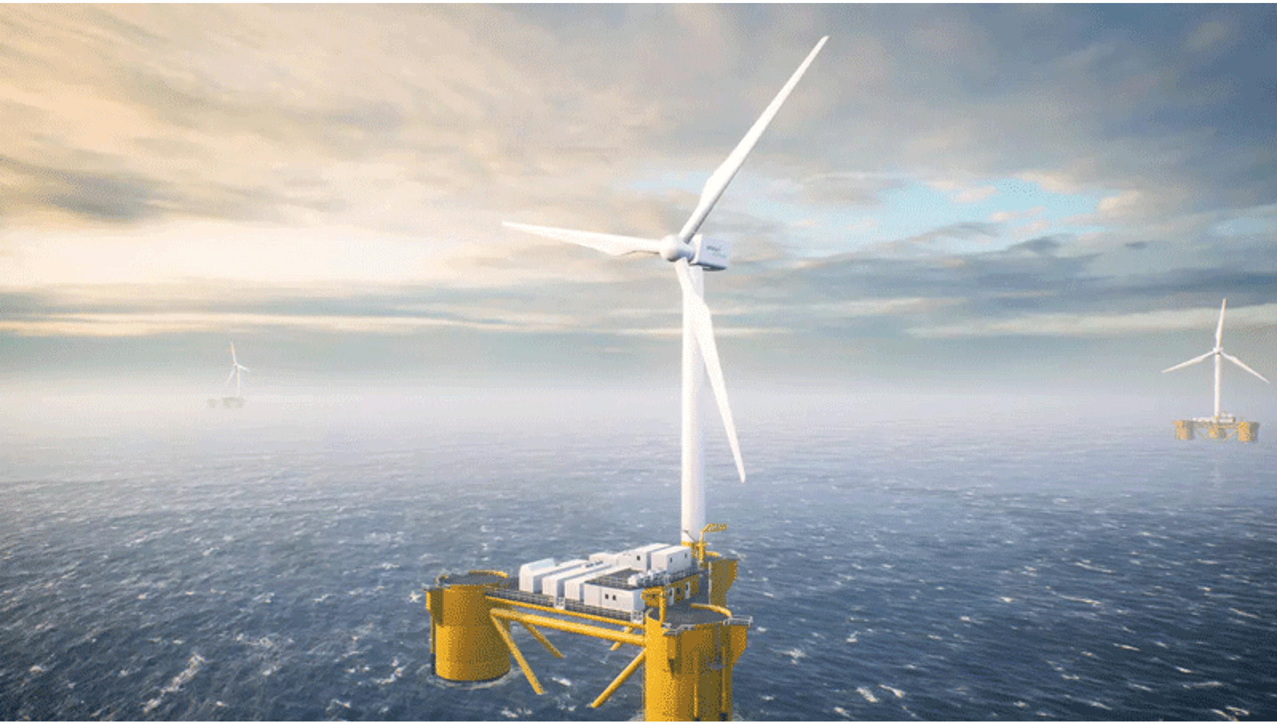 Plans progress for wind-powered floating hydrogen plant in Wales - edie