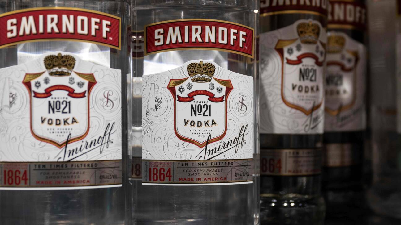 Case Study: Diageo Trials Everpour for Smirnoff to Cut Bottle Waste
