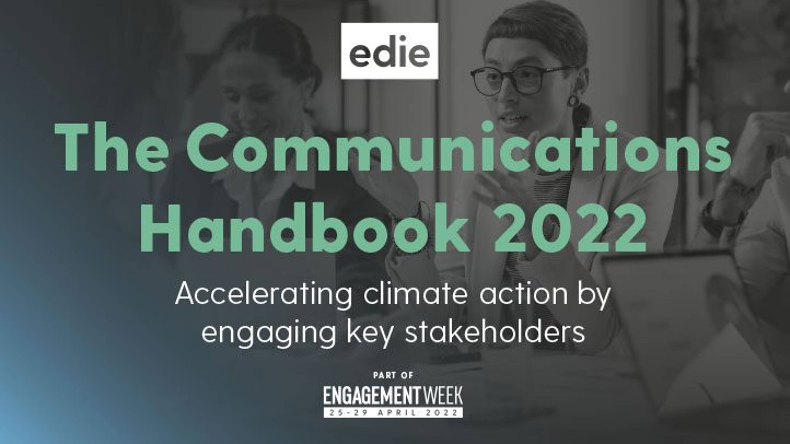 The edie Communications Handbook 2022 - edie