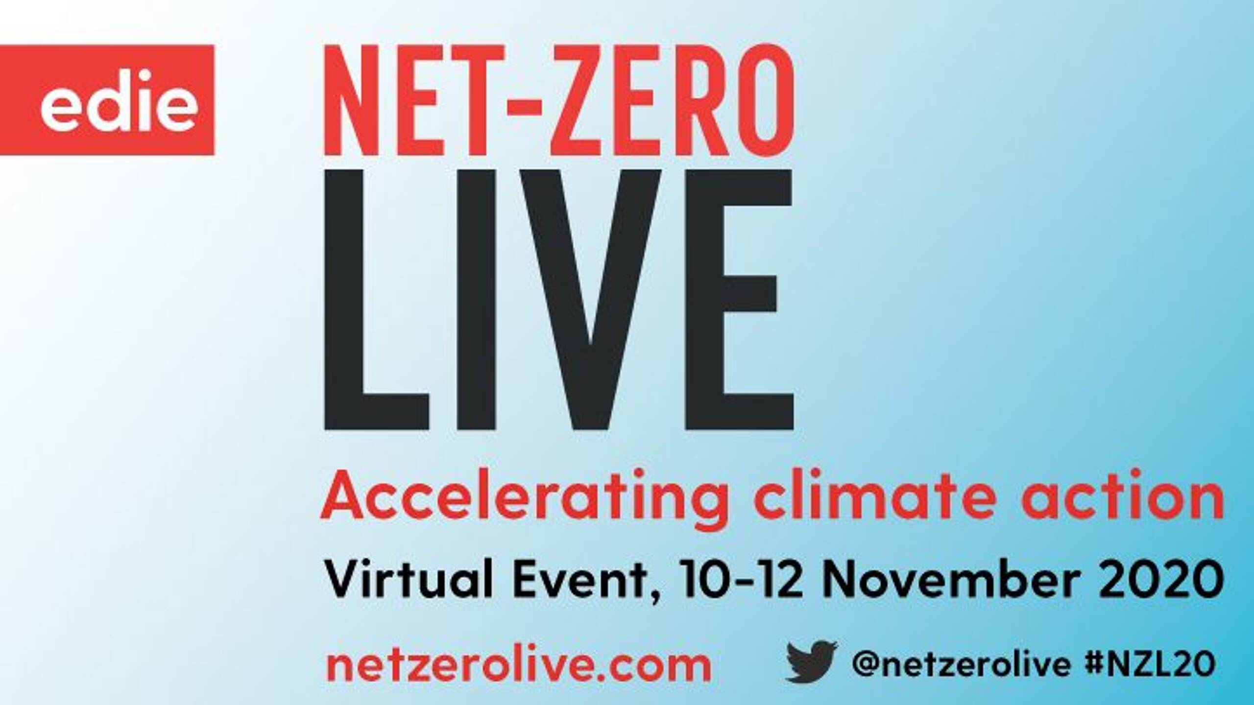 Net-Zero Live 2020: Register for today's Net-Zero Resources sessions - edie