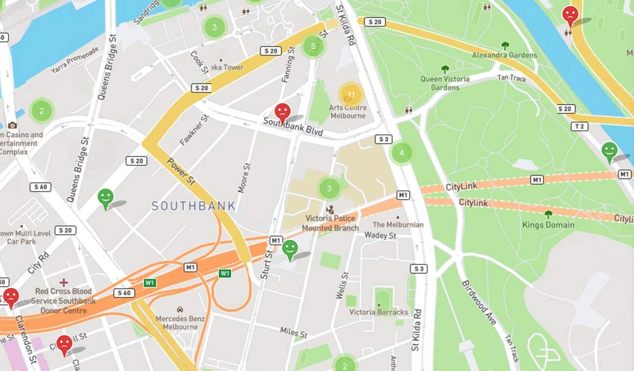 Campaign tracks women’s safety in Melbourne on map - Springwise