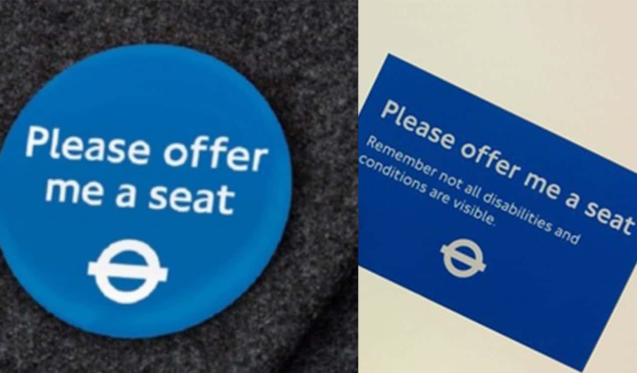 Priority seat badges help those with hidden impairments - Springwise