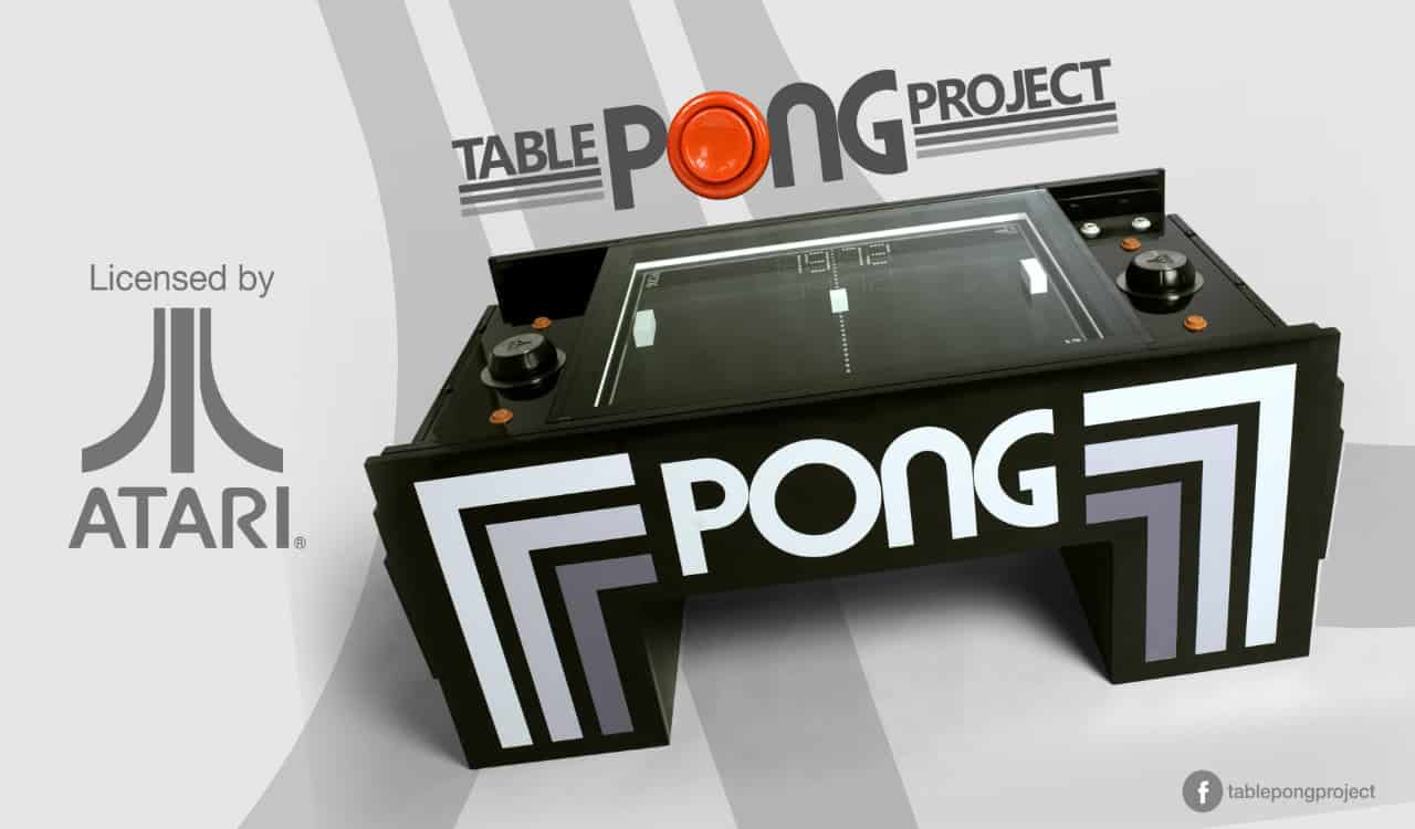 Pong being converted into a coffee table - Springwise