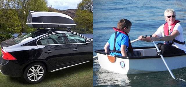 Roof box boat store